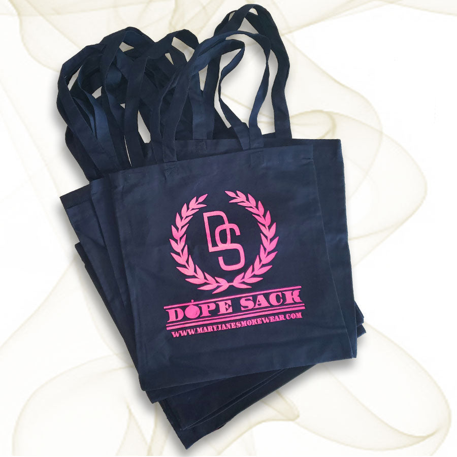 Dope Sack Tote navy blue – Mary Jane SmokeWear
